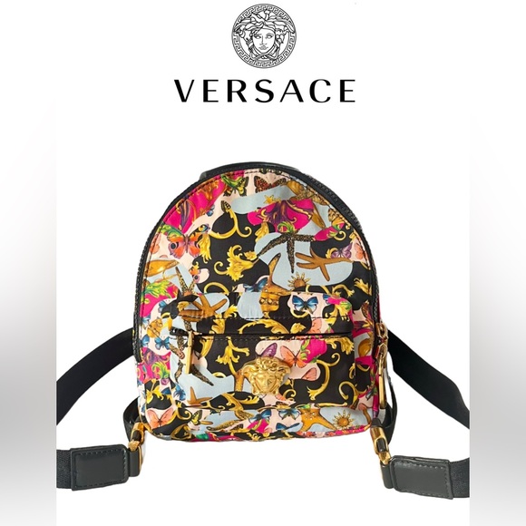 Versace | Bags | Rare Versace Ocean Collection Starfish Butterfly Print ...